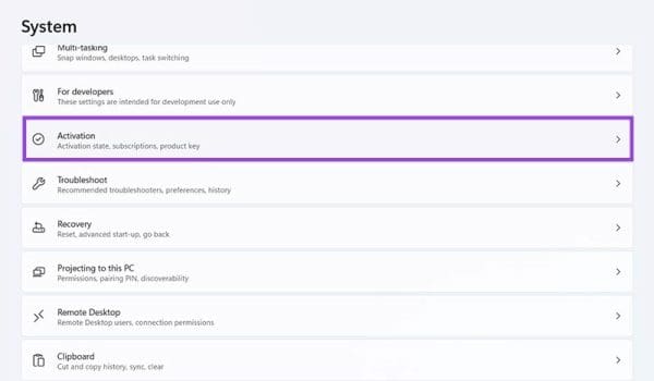 Fixes for Windows 11 Activation Error - Technipages