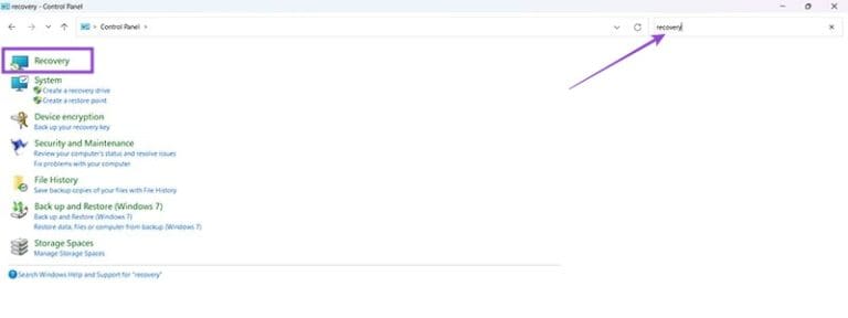 Steps to Do a System Restore in Windows 11 - Technipages
