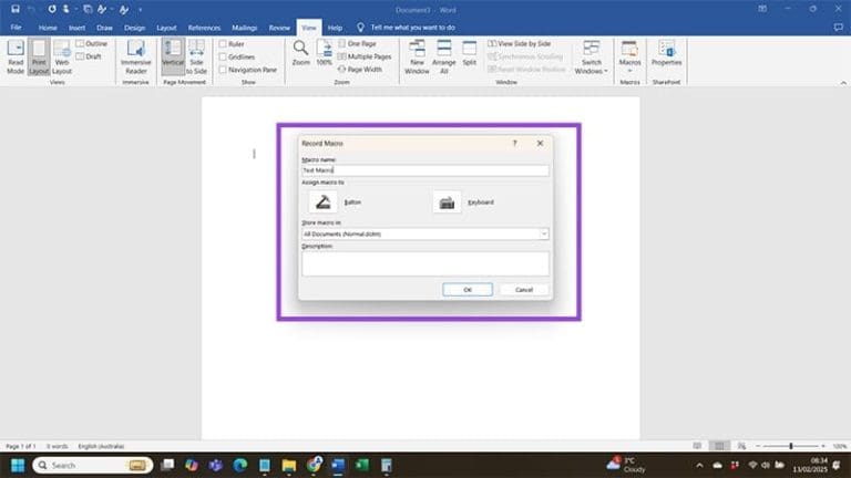 How to Create a Macro in Word - Technipages