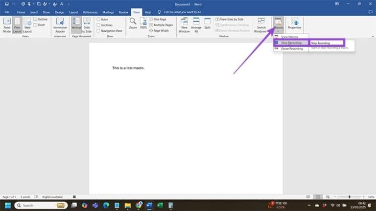 How to Create a Macro in Word - Technipages