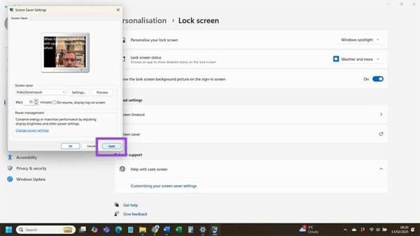 How to Set a Video as Your Screen Saver on Windows 11 - Technipages