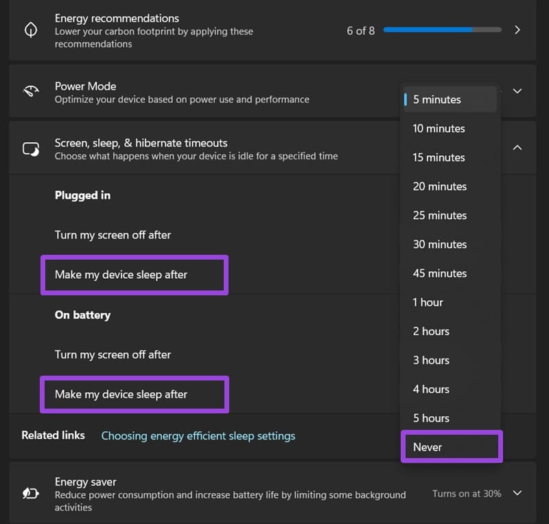 How to Fix Windows 11 Automatically Shuts Down When Idle - Technipages