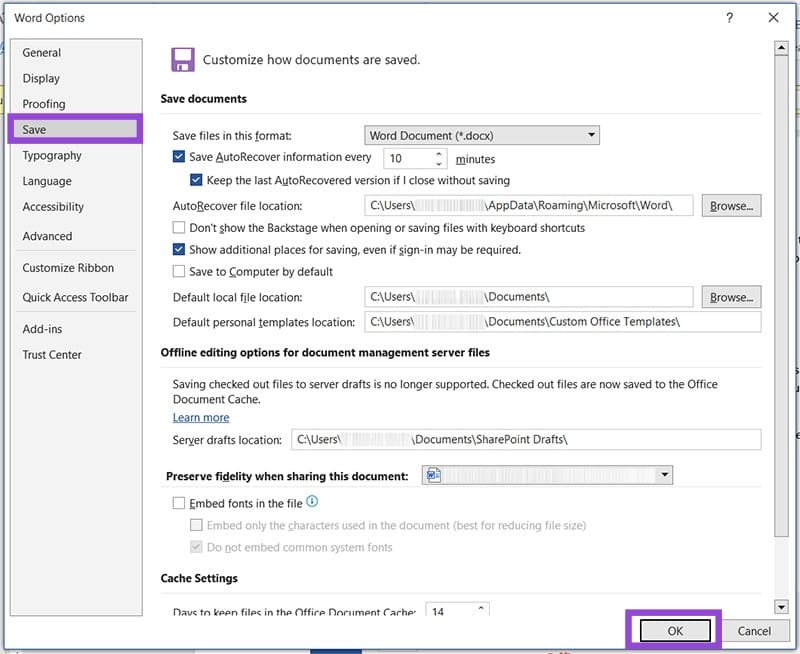How to Stop Microsoft Word From Automatically Saving to OneDrive ...