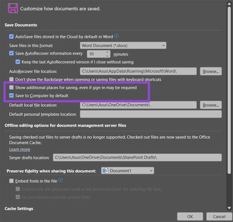 Microsoft Word Not Saving Files – 9 Fixes - Technipages