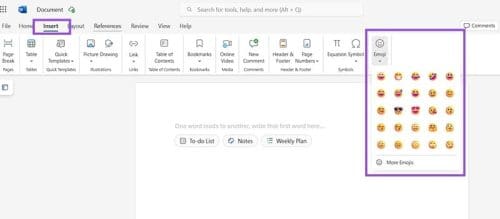 Using Emojis in Word – How to Make Emoji Keyboard Shortcuts - Technipages