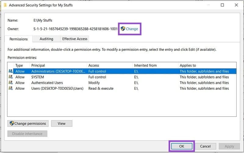 How to Fix You Need Permission to Perform This Action Error - Technipages