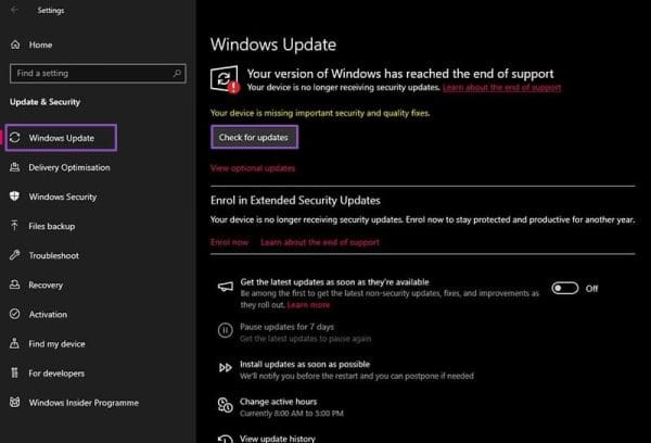 PC Can’t Enroll for Windows 10 Extended Security Updates – How to Fix ...